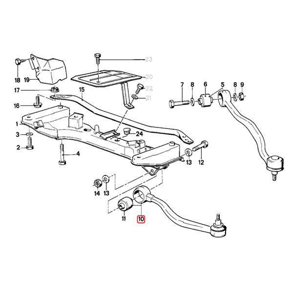 BMW MEYLE E28 E34 518 518i 520i 524d 524td 525e 525i 528i 535i M5 M535i フロント ロアアーム 左右 ...