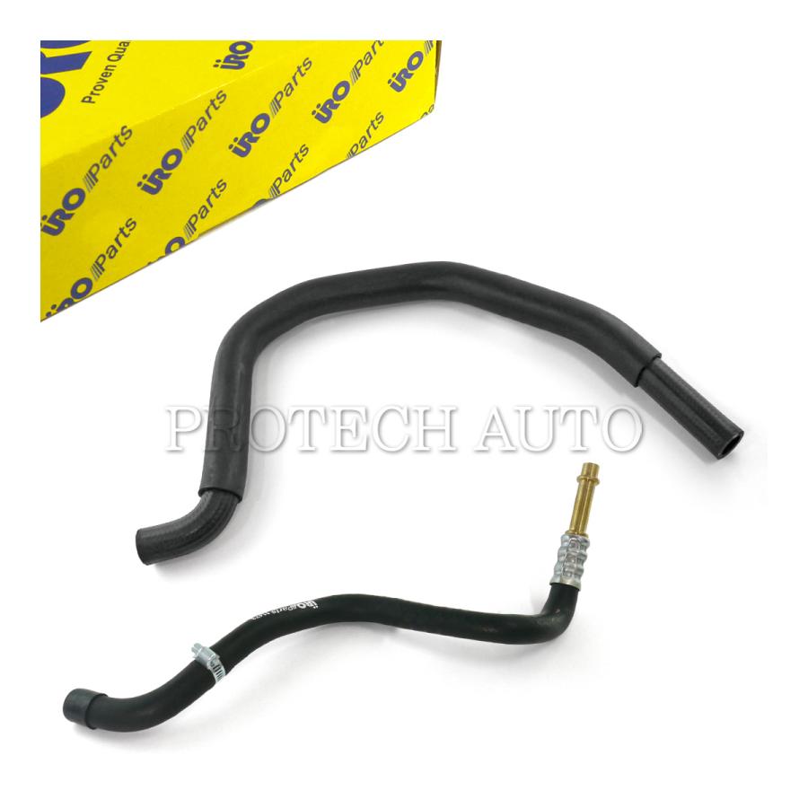 URO製 BMW E39 530i パワステ インテーク＆リターンホース 2本セット 32411095526 32411093130 ...