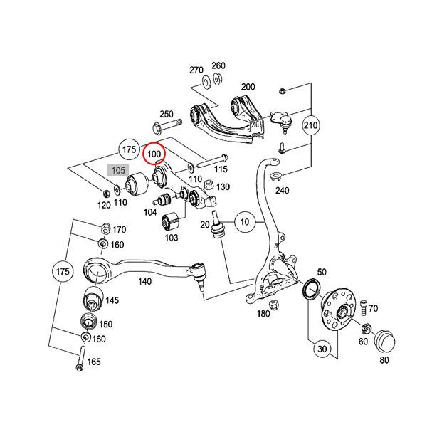 Mercedes-Benz MEYLE製 ベンツ W211 E240 E250 E280 E300 E320 E320CDI フロント ロアアーム 左右セット 2113309107 ...