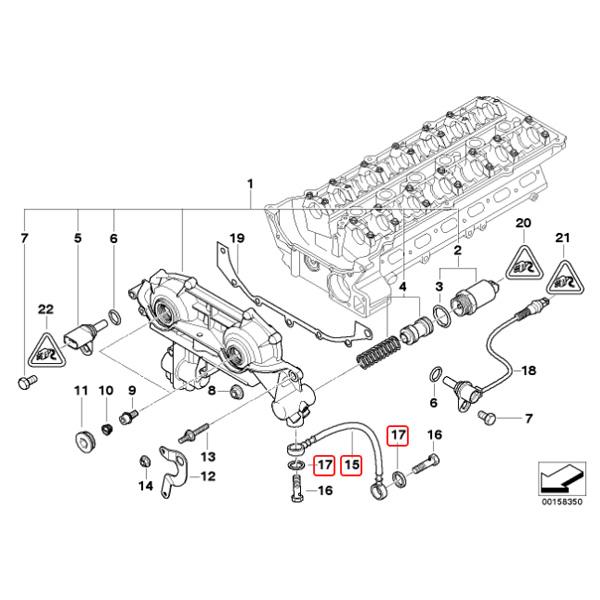 BMW URO製 E36 E46 320i 323i 325i 328i 330i 330xi 328Ci 330Ci オイルホース/バノス ...