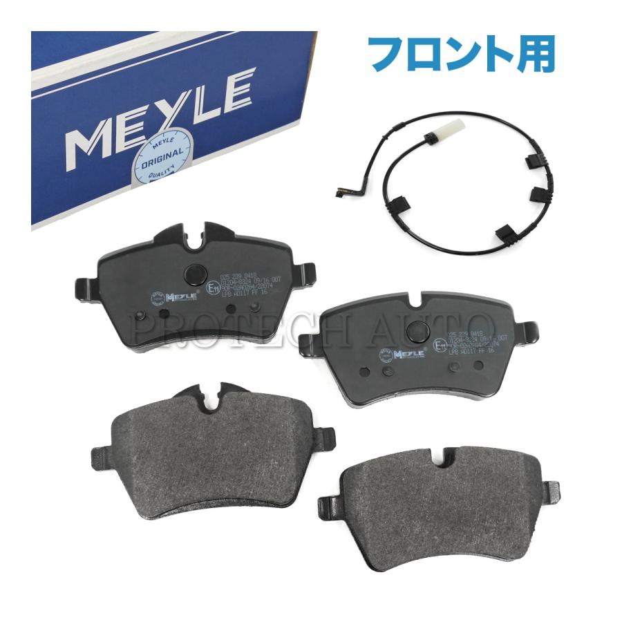 MINI（ミニ） MEYLE製 BMW MINI R55 CooperS クフロント ブレーキパッド センサー付き 34119804735 ...