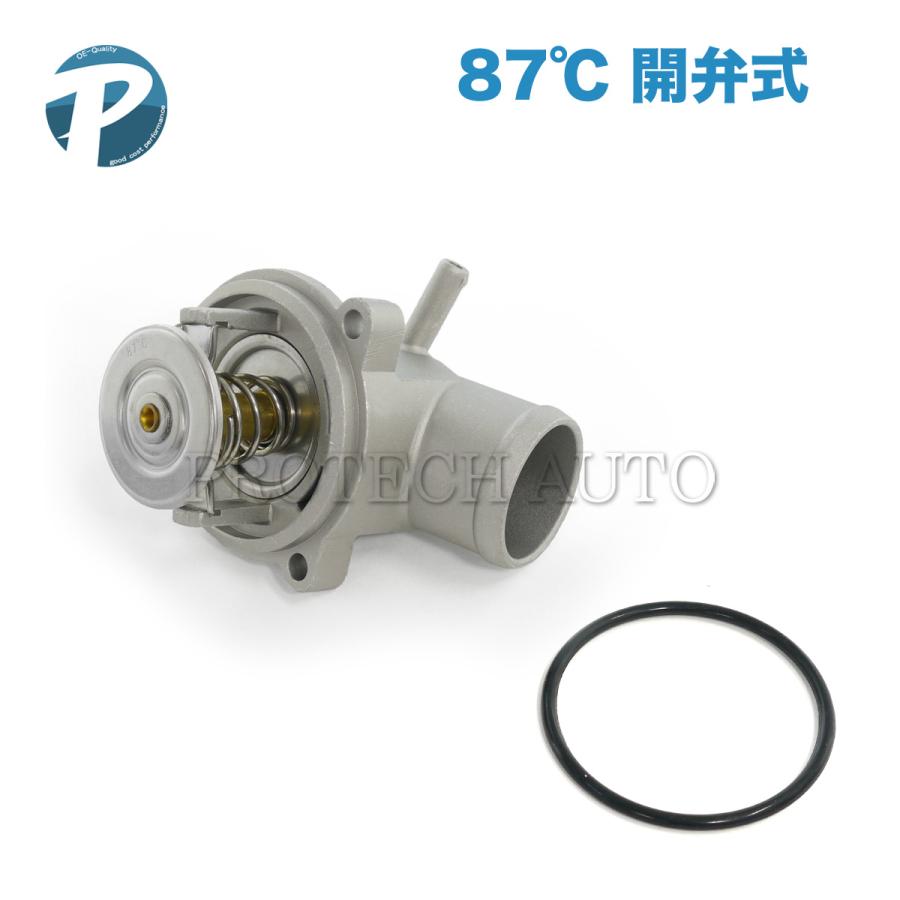 ベンツ R170 SLK230KOMPRESSOR サーモスタット Oリング付き M111 直4エンジン 87℃開弁式 1112000915 ...