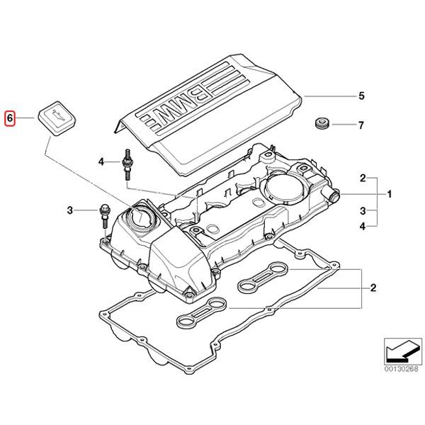 BMW BMW E32E38 エンジンオイルフィラーキャップ/エンジンオイルキャップ 11121739340 11121743294 ...