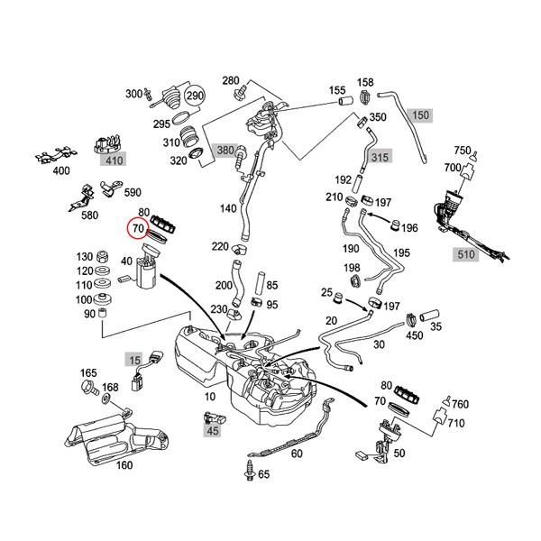 Mercedes-Benz（メルセデス・ベンツ） 送料200円 ベンツ W211 E240 E250 E280 E300 E320 E350 ...