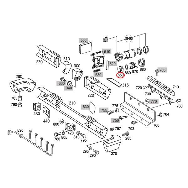 Mercedes-Benz [優良品]ベンツ C208 A208 W463 W638 CLK200 CLK320 G320 G500 ...