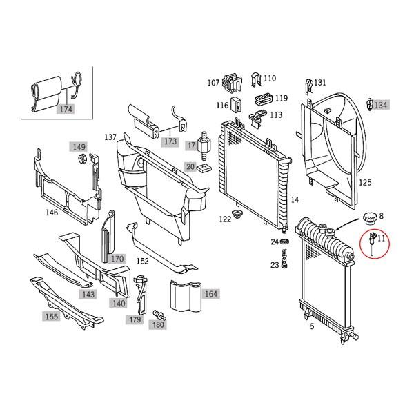 全国送料200円 ベンツ C140 C208 A208 W463 CL500 CL600 CLK200 CLK320 G320 G500 ...