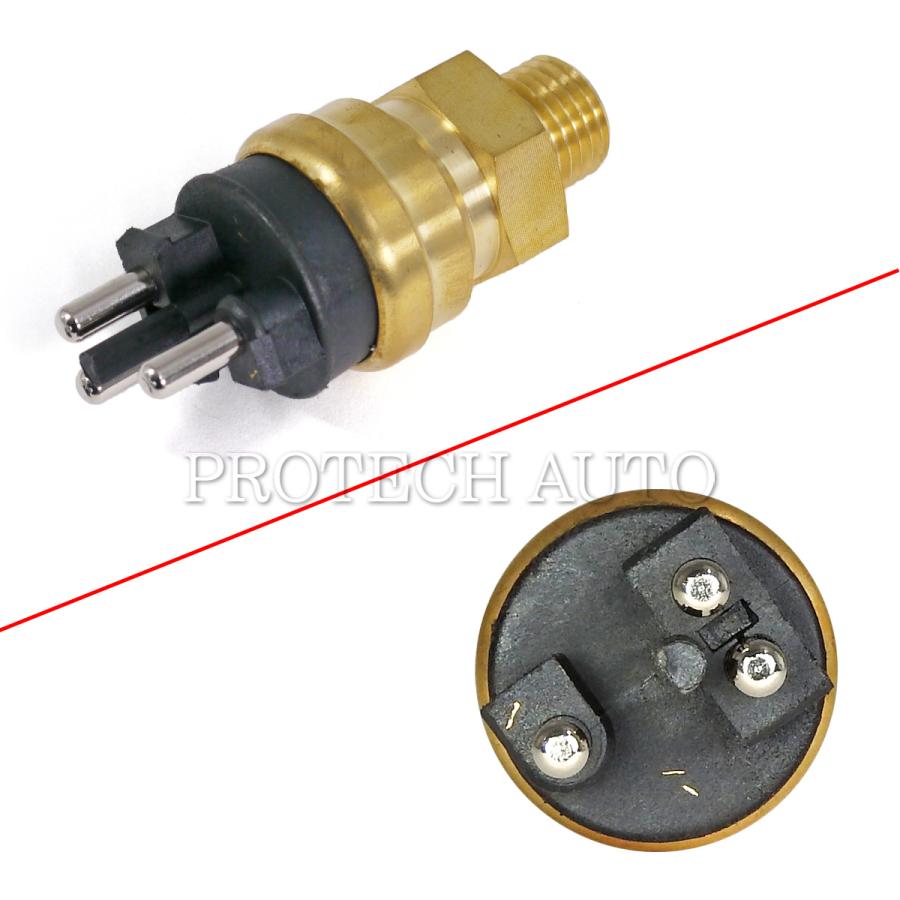 Mercedes-Benz URO製 ベンツ W124 230E 230TE エンジンクーリングファンスイッチ/水温センサー ...