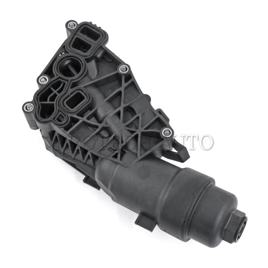 BMW URO製 F46 218i 220i エンジンオイルフィルターハウジングケース オイルクーラーASSY 11428585235 ...
