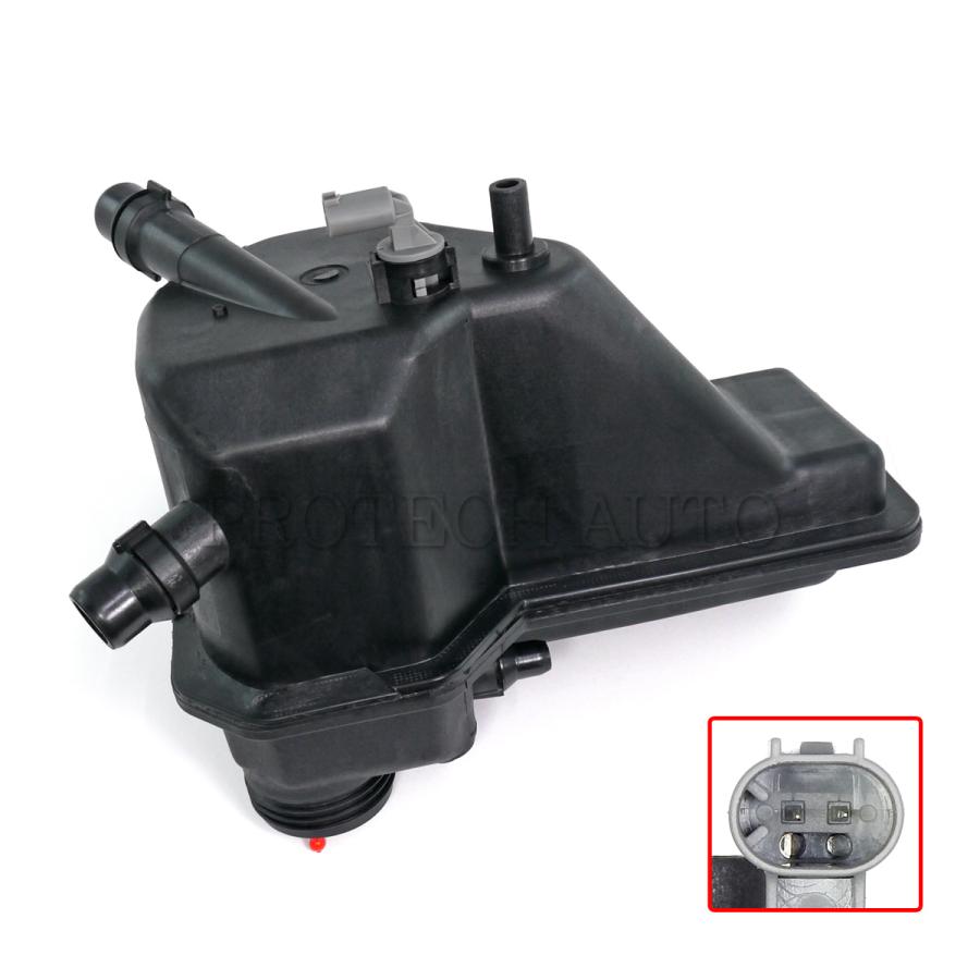 BMW URO製 X5/E53 4.4i 4.6is ラジエーターサブタンク/エクスパンションタンク センサー付き 17107514964 ...