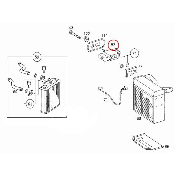 Mercedes-Benz URO製 ベンツ Mクラス W163 ML270CDI ML320 ML350 ML430 ML55 ...