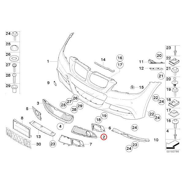 BMW BMW E91 ワゴン 320i H20年9月〜 Mスポーツパッケージ用 LED デイライト/DRL 7000K 左右セット ...