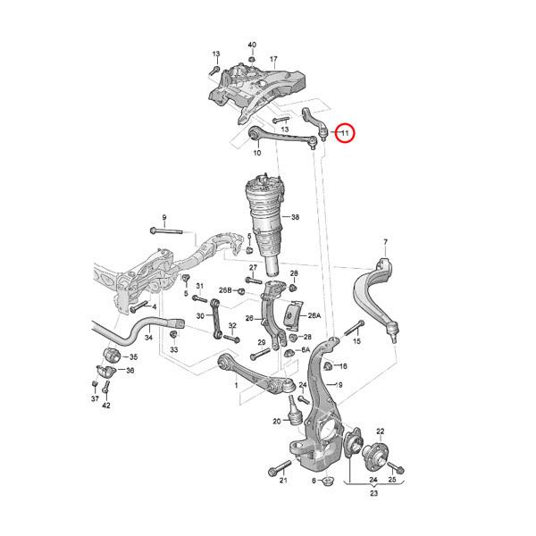 Audi VAICO製 AUDI アウディ A8 4H/D4 H21〜30年式 フロント コントロールアーム 左後側 4H0407509D ...