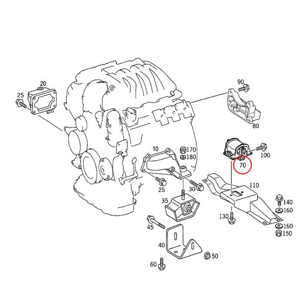 Mercedes-Benz（メルセデス・ベンツ） VAICO製 ベンツ W463 G320 G350_BlueTEC オートママウント ...