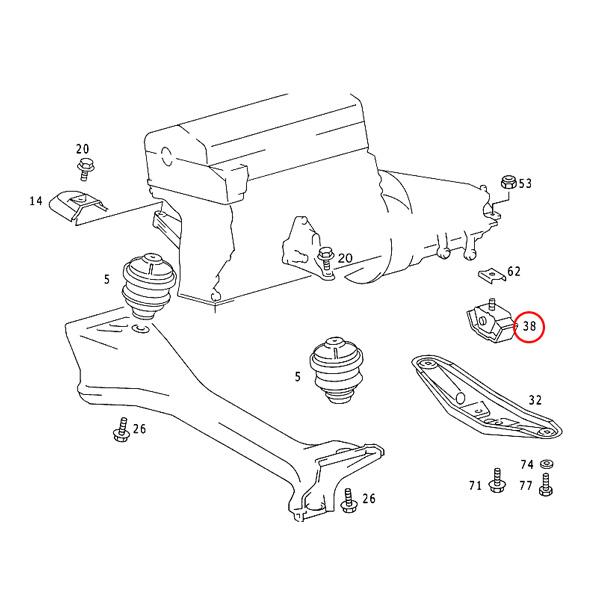 Mercedes-Benz（メルセデス・ベンツ） VAICO製 ベンツ W124 300CE 300D 300E 300TE 320CE 320E 320TE E220 E280 E300 ...