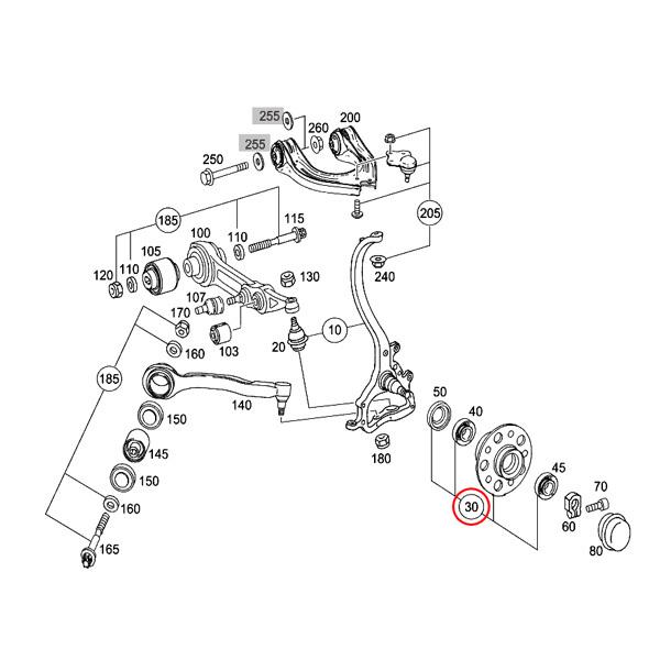 VAICO製 ベンツ W211 E240 E250 E280 E300 E320 E320CDI E350 E500 E550 E55 E63 フロント ホイールハブベアリングキット 片側 ...