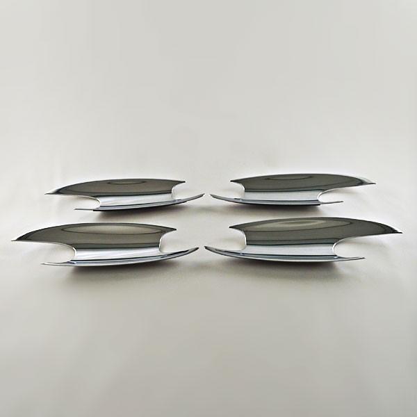 ベンツ W164 ML500 アウタードアハンドルシェルカバー 1台分 クロームメッキ 1647600570 1647600670 ...