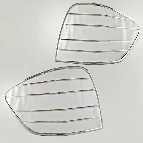 Mercedes-Benz ベンツ Mクラス W164 前期 テールライト/テールレンズ リム 左右 クロームメッキ W16416010 ...