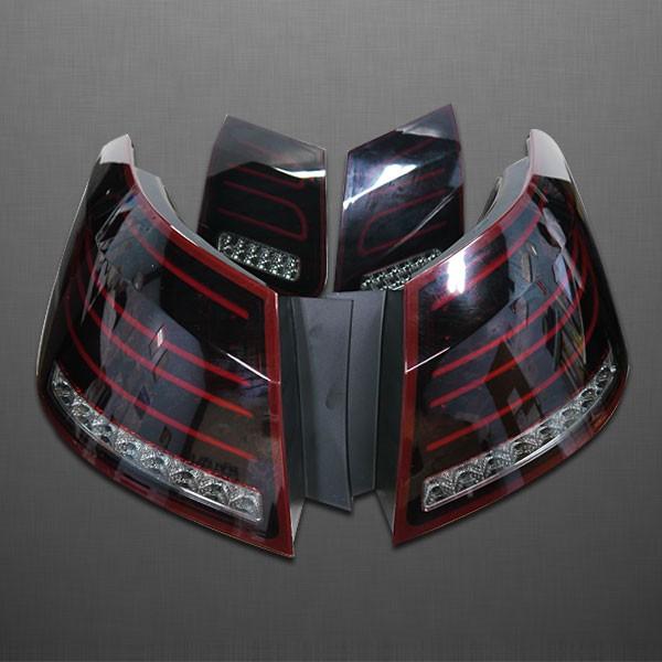 Mercedes-Benz ベンツ W212 前期 セダン 後期ルック LEDテールランプ/テールレンズ左右 スモークタイプ ...