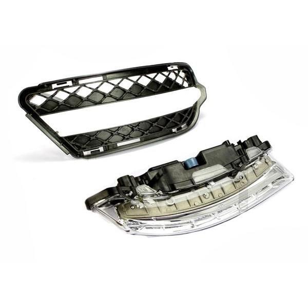 Mercedes-Benz ベンツ W221 後期 LED デイライト/フォグランプ 左右 クロームメッキ仕様 2218851722 ...