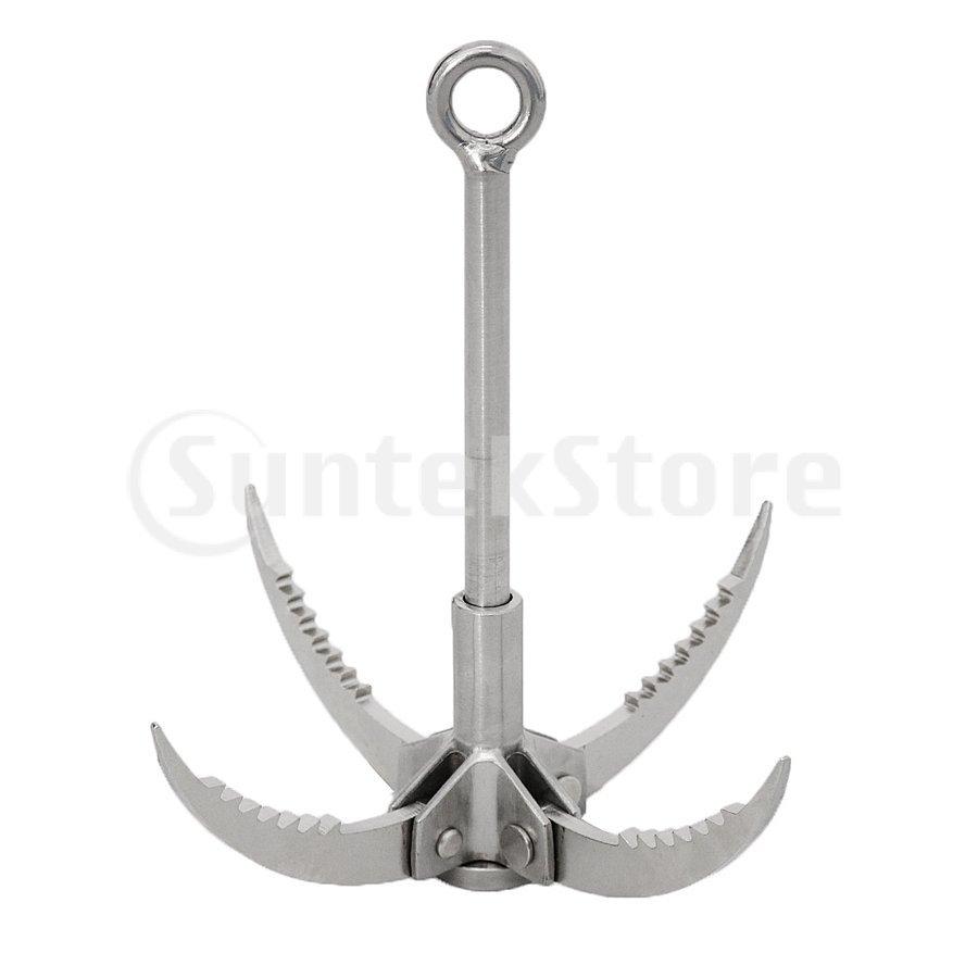 ノーブランド品 登山用 スチール製 折り畳み式 カラビナ グラップリング フック 400kg : プロテクトショップ - 通販 - Yahoo!ショッピング