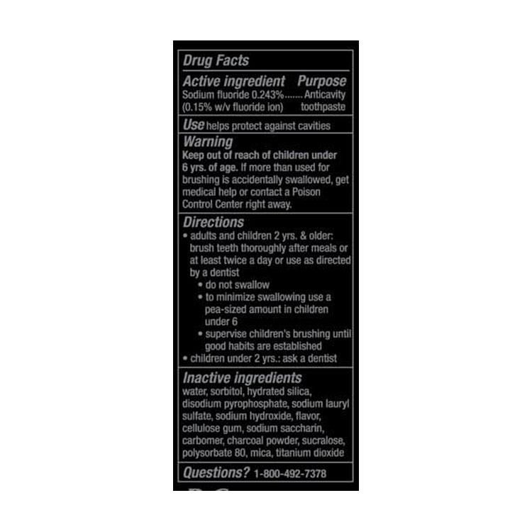 【クーポンあり】クレスト 3Dホワイト チャコール ディープクリーン 歯磨き粉 インビグレーティングミント 99g (3.5 oz) Crest 3D White Charcoal Deep ...