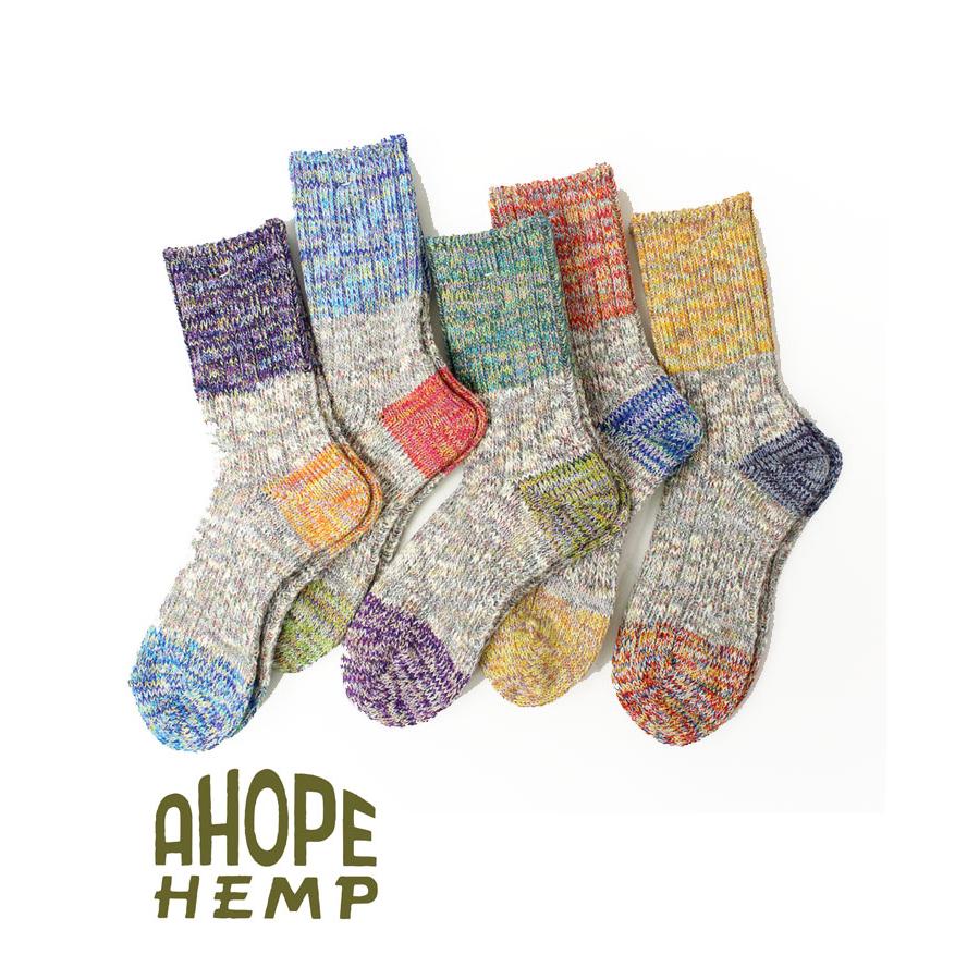 protocol A HOPE HEMP ア ホープヘンプ 靴下 クルーソックス HSX-283 メンズ レディース 日本製 : protocol - 通販 - Yahoo!ショッピング