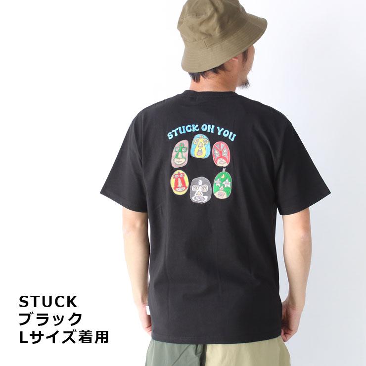 gym master ジムマスター 7.4oz feel your feeling 刺繍Tee STUCK ON YOU刺繍Tee ...