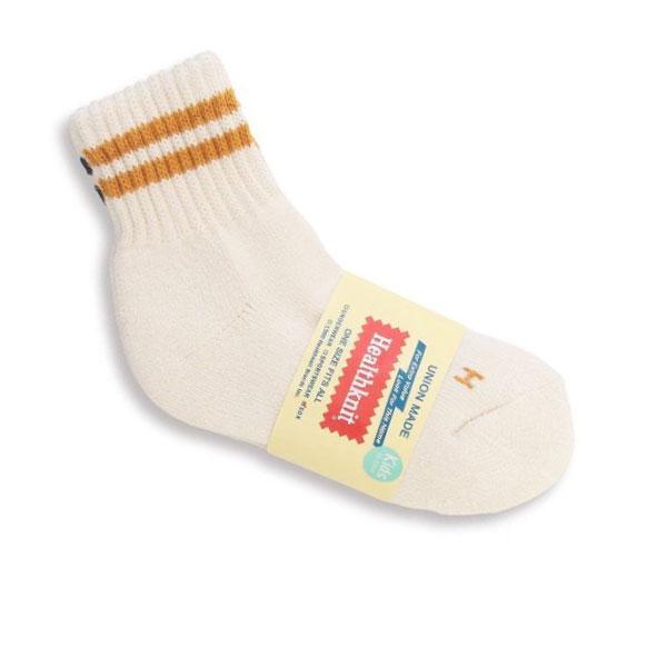 靴下 キッズ セット Healthknit ヘルスニット シンカー2本ライン 3Pソックス 193-0003 靴下 ブランド キャンプ ...