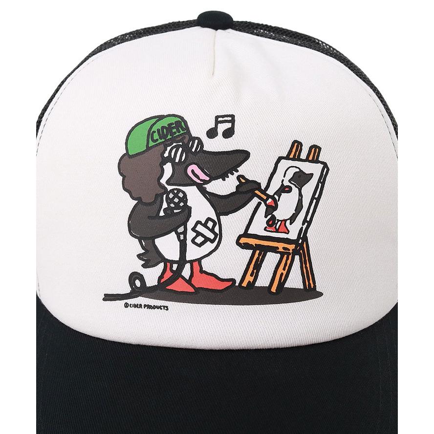 CHUMS チャムス かせきさいだぁ メッシュキャップ Mesh Cap CH05-1424 Black/White : protocol - 通販 - Yahoo!ショッピング