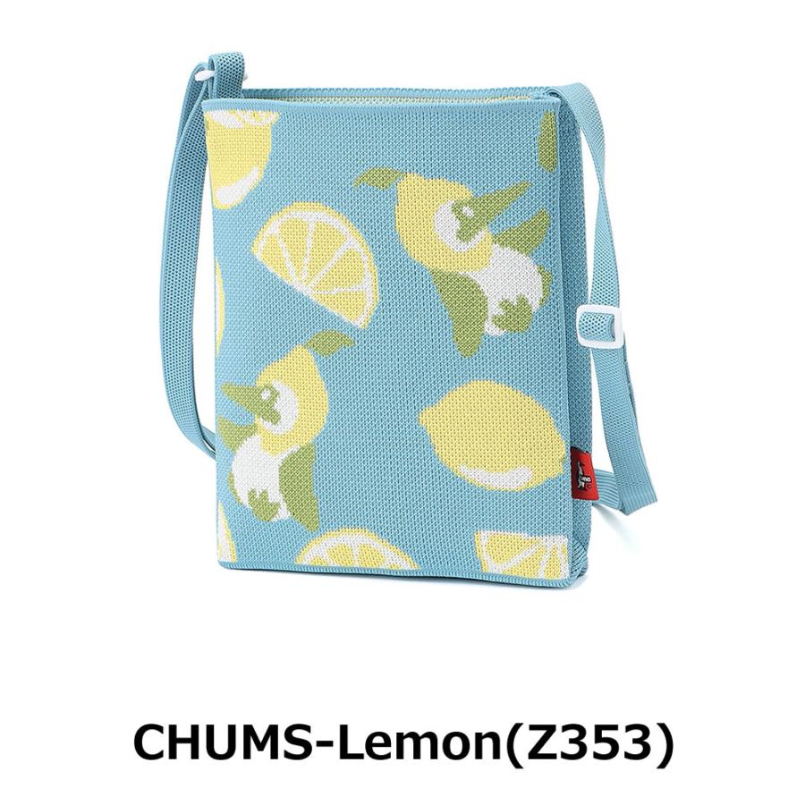 CHUMS Jacquard Knit Mini Shoulder Bag チャムス ジャカードニットミニショルダーバッグ CH60-3936 ショルダーバッグ CHUMS-Lemon ...