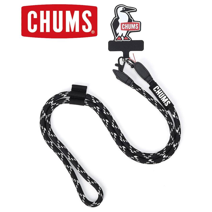 CHUMS チャムス CHUMSnake Rope Strap チャムススネークロープストラップ CH62-2193 ストラップ Black(K001) : protocol - 通販 ...