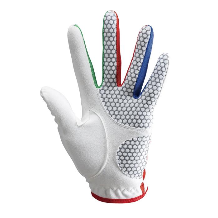 kasco Junior GLOVE / キャスコ ジュニア グローブ SF-22135JW(4573) 両手 2022年モデル 2色(ホワイト/レッド、ホワイト/ブラック) 子供用 キッズ ...