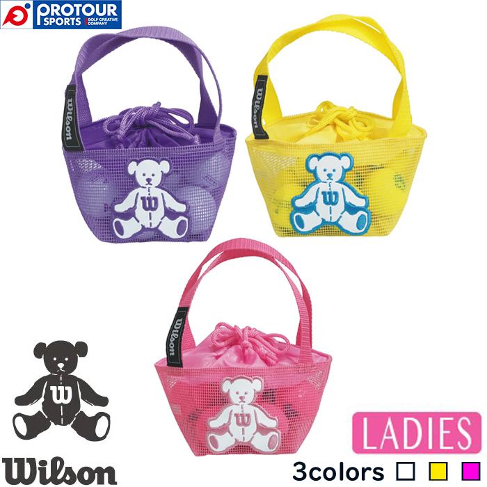 WILSON BEAR Wilson Bear 4 LADIES GOLF BALLS / ウイルソン ベア レディース ゴルフボール ネット ...