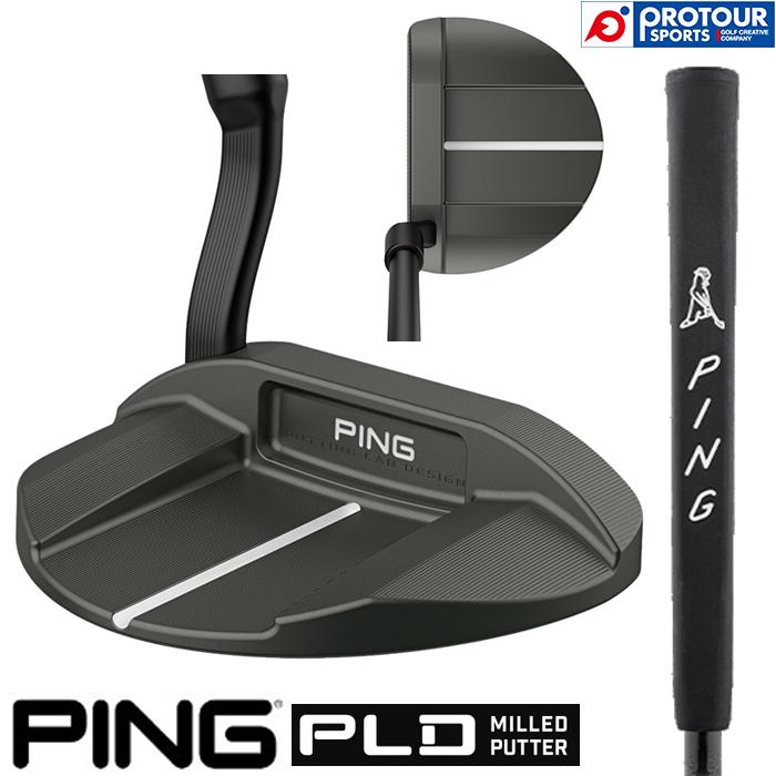 PING PLD MILLED PUTTER OSLO 3 GUNMETAL / ピン ビーエルディー ミルド パター オスロ 3 ガンメタル ...