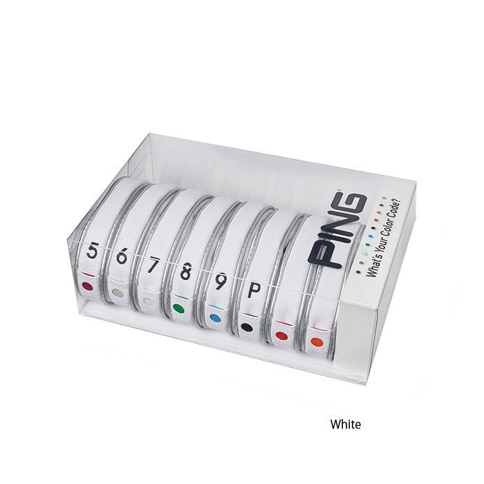 PING COLOR CODE IRON COVER SET HC-C191 / ピン カラーコード ヘッドカバー セット アイアン用 2019年モデル 全2色(ホワイト/ブラック) : プロ ...
