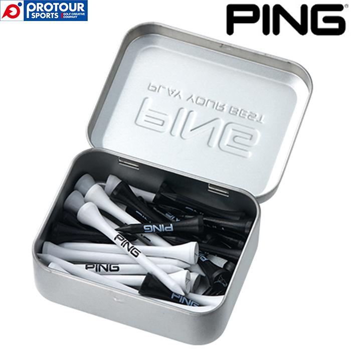 PING TEE AC-U221 / ピン ティー 2022年モデル ホワイトブラック(36215-01) ブリキ アクセサリー ケース付き ...