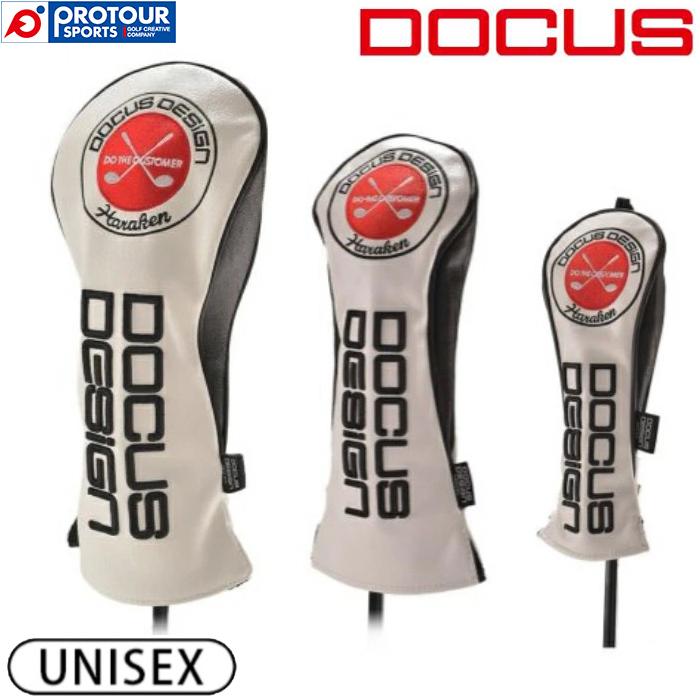 DOCUS（ドゥーカス） HARAKEN DOCUS Head Cover DCHC711/DCHC711F/DCHC711U White / ドゥーカス ヘッドカバー 各種 ホワイト ...