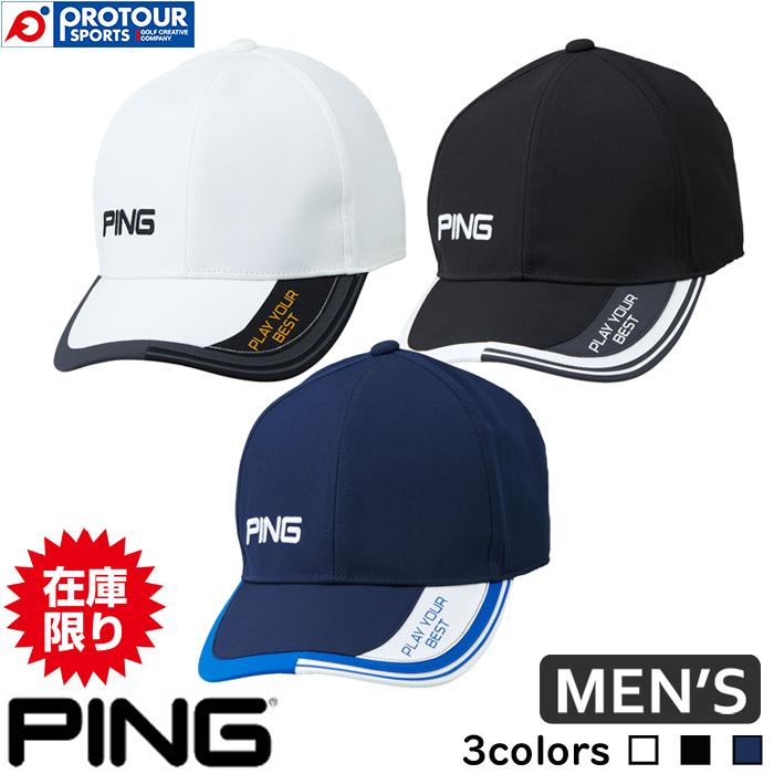 PING 【在庫限り】PING HW-U2504 MULTIFUNCTIONAL CAP / ピン マルチファンクショナルキャップ メンズ 全3色(ホワイト/ブラック/ネイビー) フリーサイズ ...