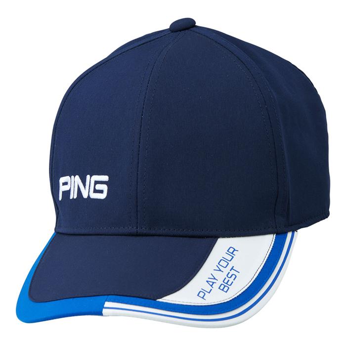 PING 【在庫限り】PING HW-U2504 MULTIFUNCTIONAL CAP / ピン マルチファンクショナルキャップ メンズ 全3色(ホワイト/ブラック/ネイビー) フリーサイズ ...