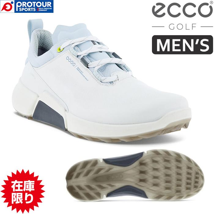 バイオム 【在庫限り】ECCO M GOLF BIOM H4 108284-60611 / エコー メンズ ゴルフ WHITE/AIR GORE-TEX搭載 スパイクレスシューズ ゴルフ ...