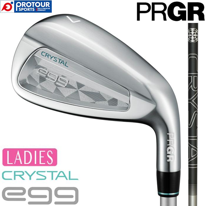egg PRGR CRYSTAL IRON / プロギア クリスタル エッグ アイアン 4本