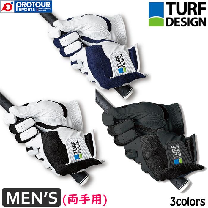 TURF DESIGN TDGL-2170 / ターフデザイン メンズ グローブ(両手用) 2021年モデル 全3色 UVカット 日焼け防止 ...