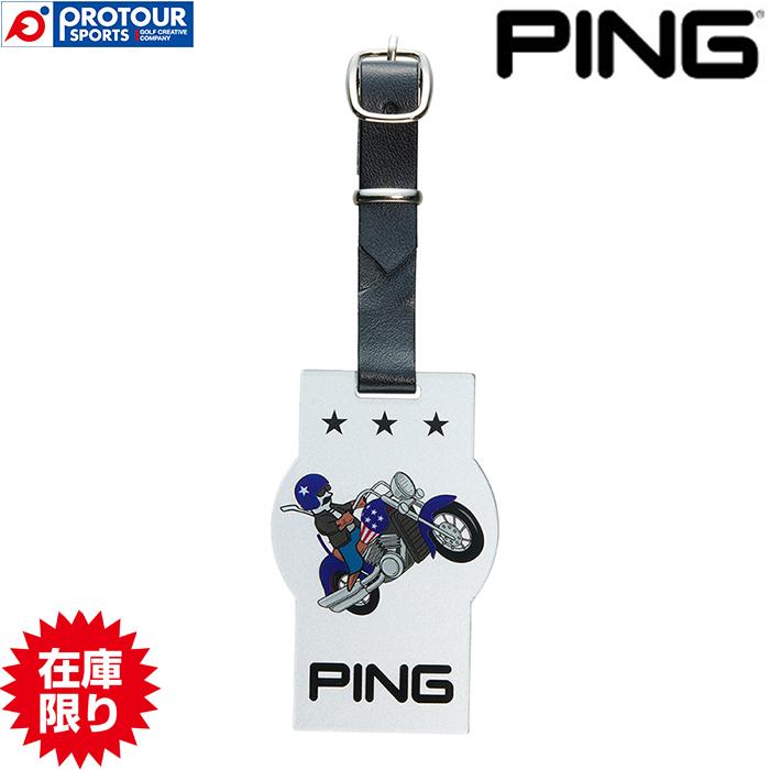 PING 【在庫限り】PING Mr.PING RIDER NAME TAG AC-N2505 / ピン MR.PINGライダーネームタグ ...