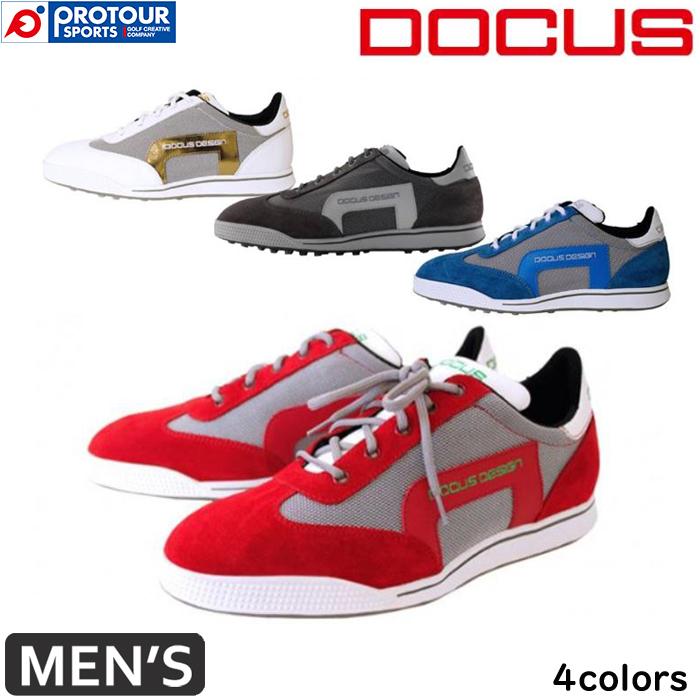 DOCUS HARAKEN DCSH751 Made in Italy Shoes / ドゥーカス イタリア製 スパイクレス シューズ 全4色 メンズ ゴルフシューズ : プロツアースポーツ ...