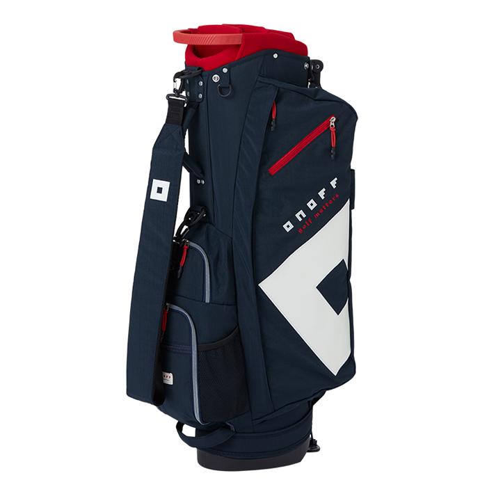 ONOFF STAND CADDIE BAG OB0324 / オノフ スタンドキャディバッグ OB0324 2023年モデル 全4色 9型 2.6kg(軽量タイプ) ネームプレート付き ...