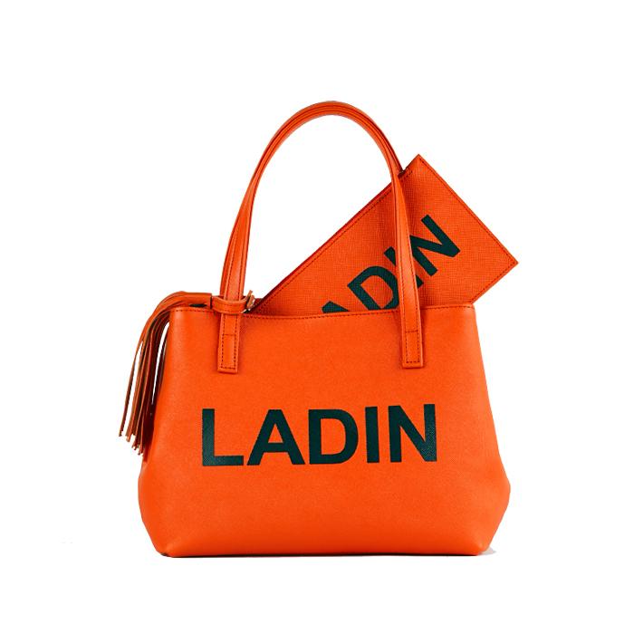 LADIN（ラディン） メンズ レディース カートバッグ 牛革製 タッセル付