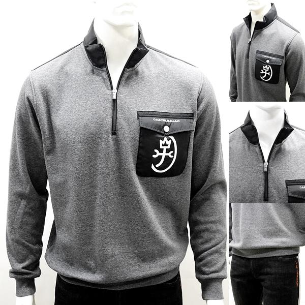 CASTELBAJAC カステルバジャック トレーナー 48 L ゴルフ タウンウェア 裏起毛 バックショットモデル メンズ 新作23AW ...