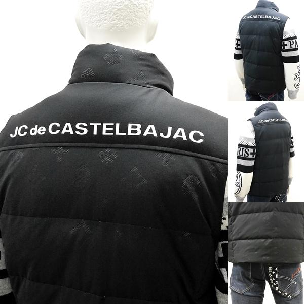 CASTELBAJAC カステルバジャック ダウンベスト 50 LL ゴルフ タウンウェア モノグラムプレス メンズ 新作23AW ...