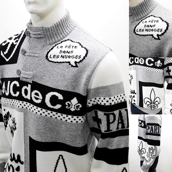 CASTELBAJAC（カステルバジャック） セーター 48 L ゴルフ タウンウェア インターシャデザイン メンズ 新作23AW ...