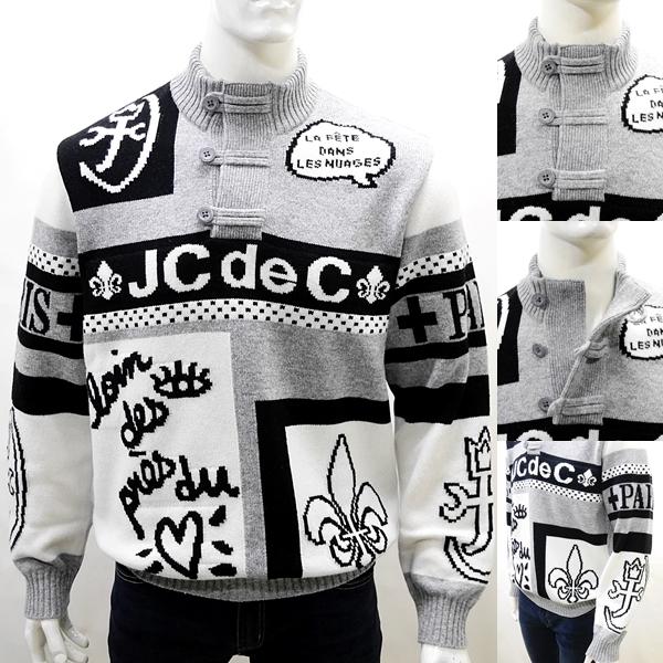 CASTELBAJAC カステルバジャック セーター 50 LL ゴルフ タウンウェア インターシャデザイン メンズ 新作23AW ...